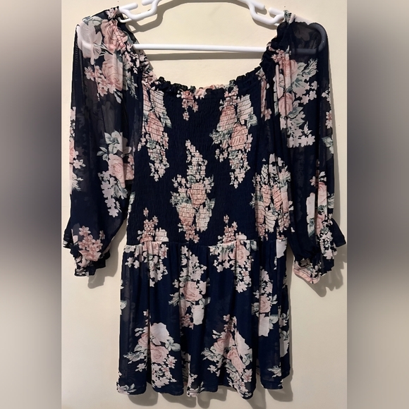 Robert Louis | Tops | Xl Robert Louis Fairy Blouse Womens Floral Tunic ...